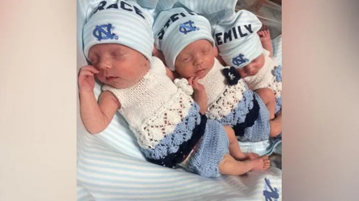 PICS: Meet These Nearly-Impossible Identical Triplets