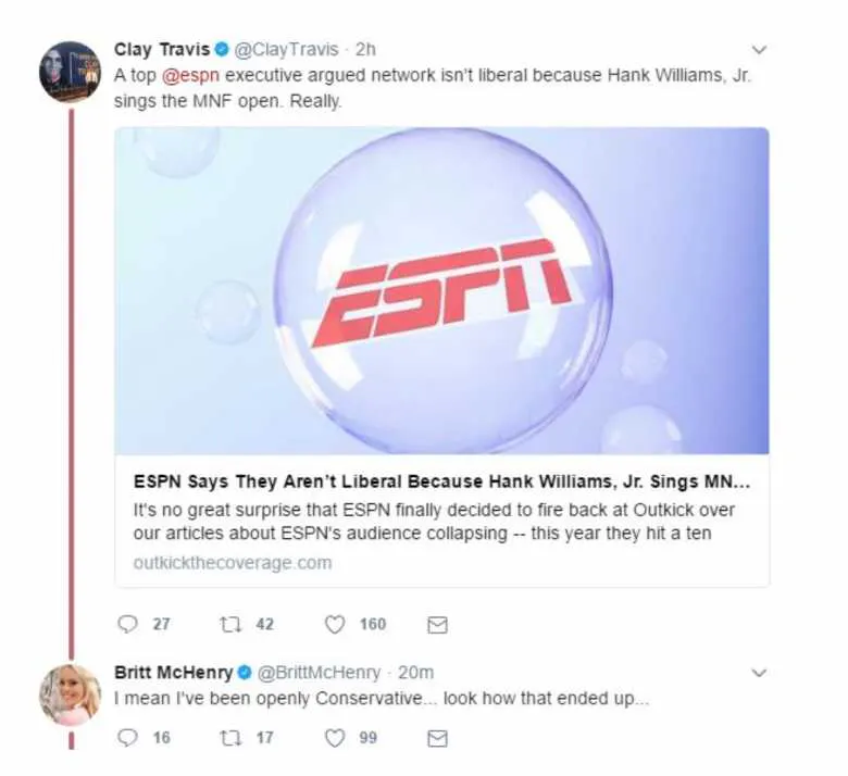 Former ESPN Reporter Claims She Was Fired For Being Conservative