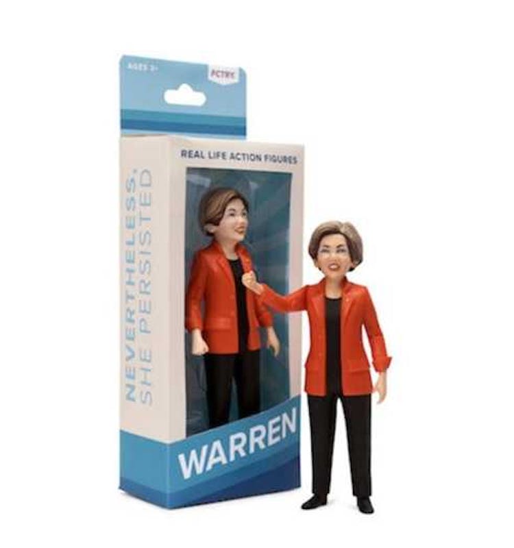 Elizabeth Warren Now An Action Figure (Native American Headdress Sold ...