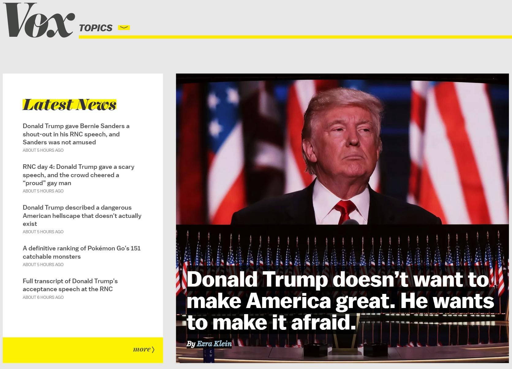 Top Left-Wing Reactions To Trump’s Speech