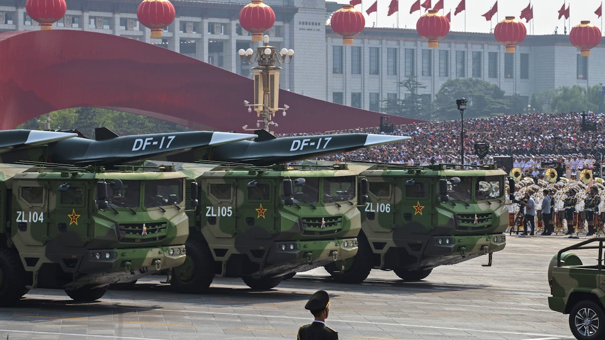 Here Are The Weapons China Just Unveiled That Have U.S. Officials Worried