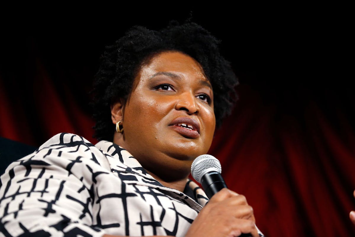 Stacey Abrams Tries To Walk Back ‘You Don’t Run For Second Place ...