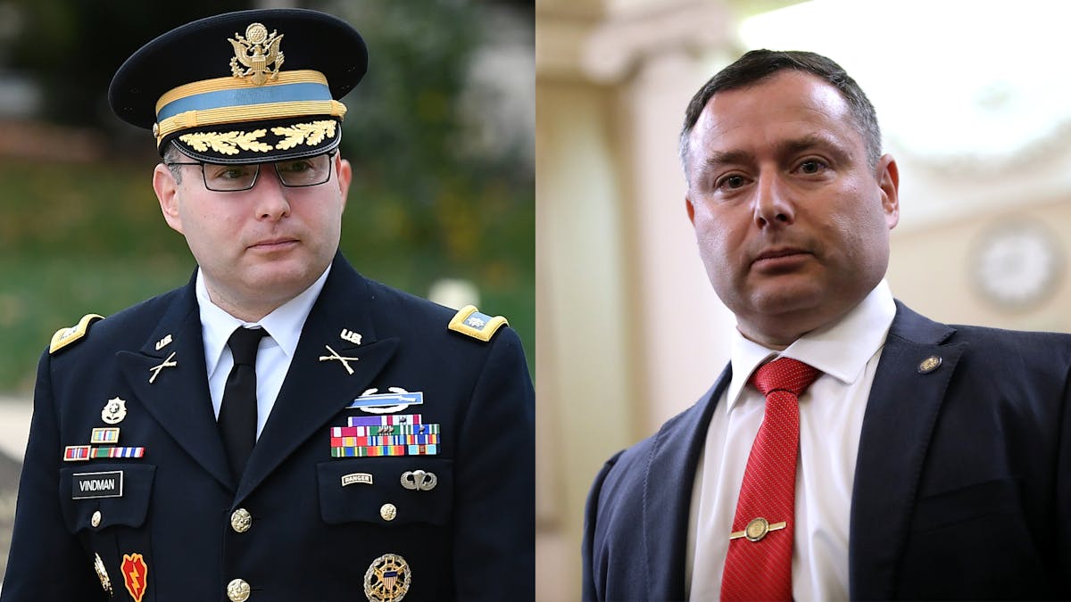 Alexander Vindman Fired, Escorted From White House, Brother Goes With ...