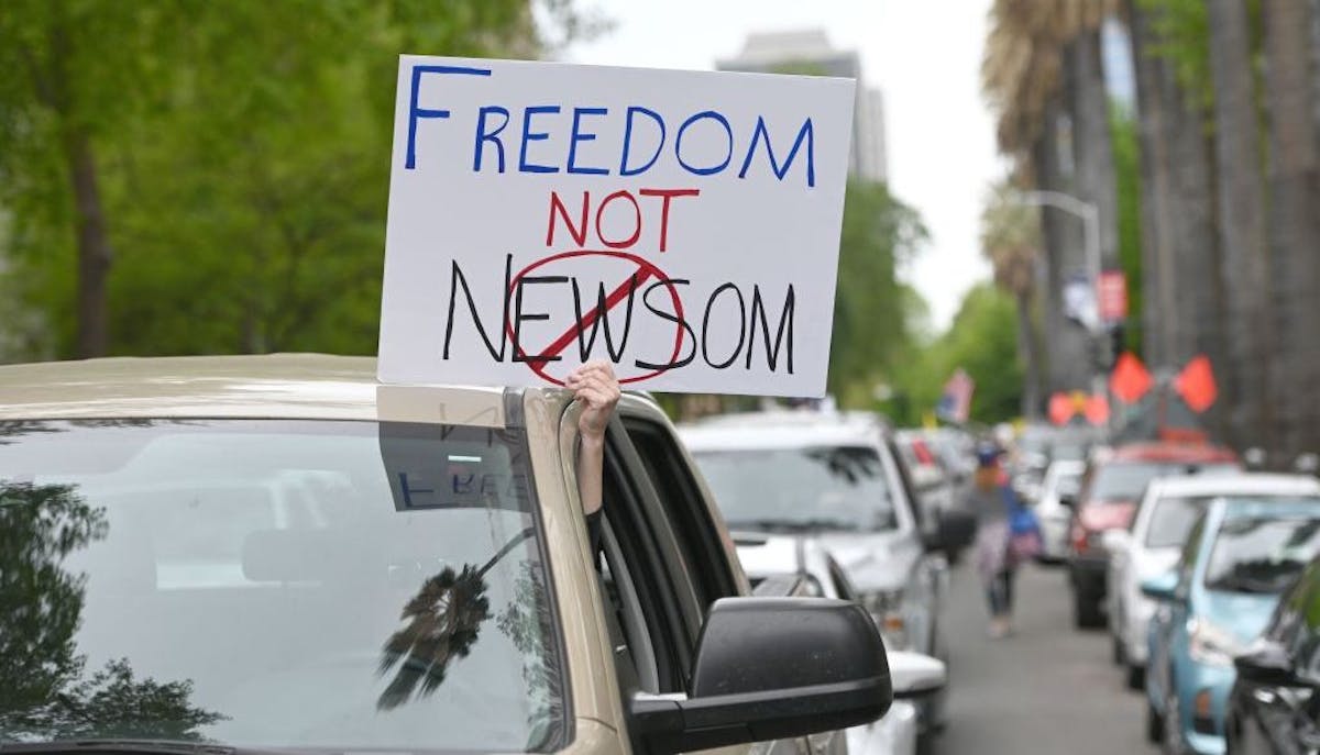 California Bans Protests On State Property After Large ‘Shutdown ...