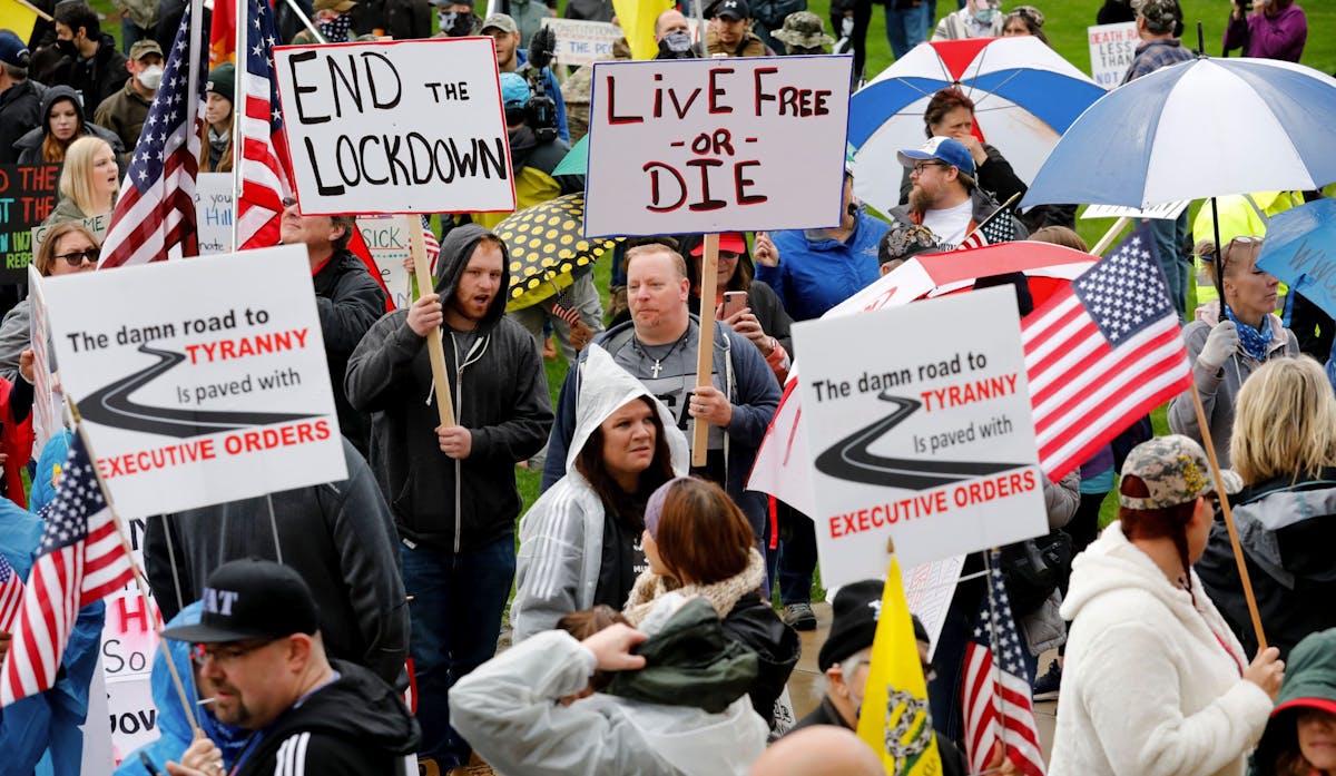 Trump Gives Protested Michigan Governor Some Advice