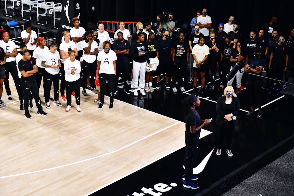 WNBA Players Boycott, Wear ‘Bloody’ Bullet Hole Shirts To Protest Jacob ...