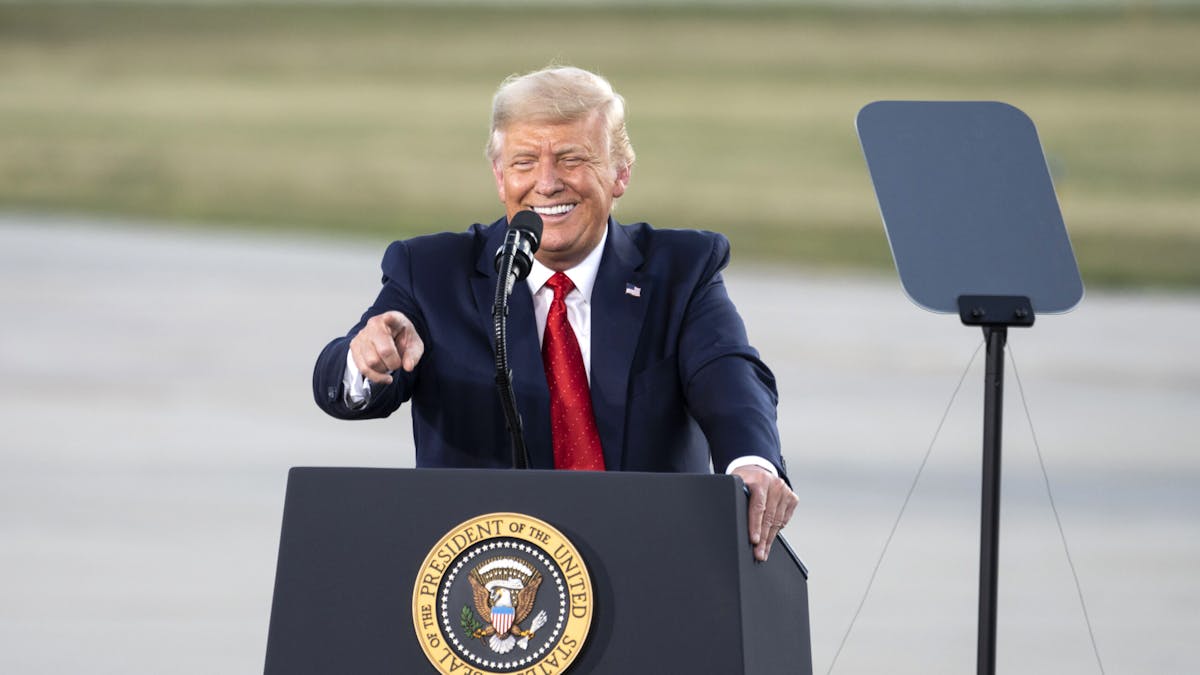 New Rasmussen Survey: For 1st Time, Trump Leading Biden