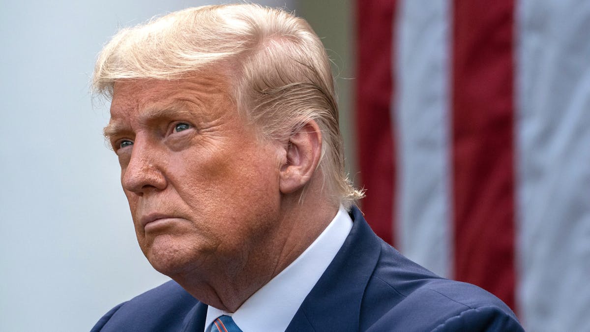 Trump Being Transported To Walter Reed National Military Medical Center