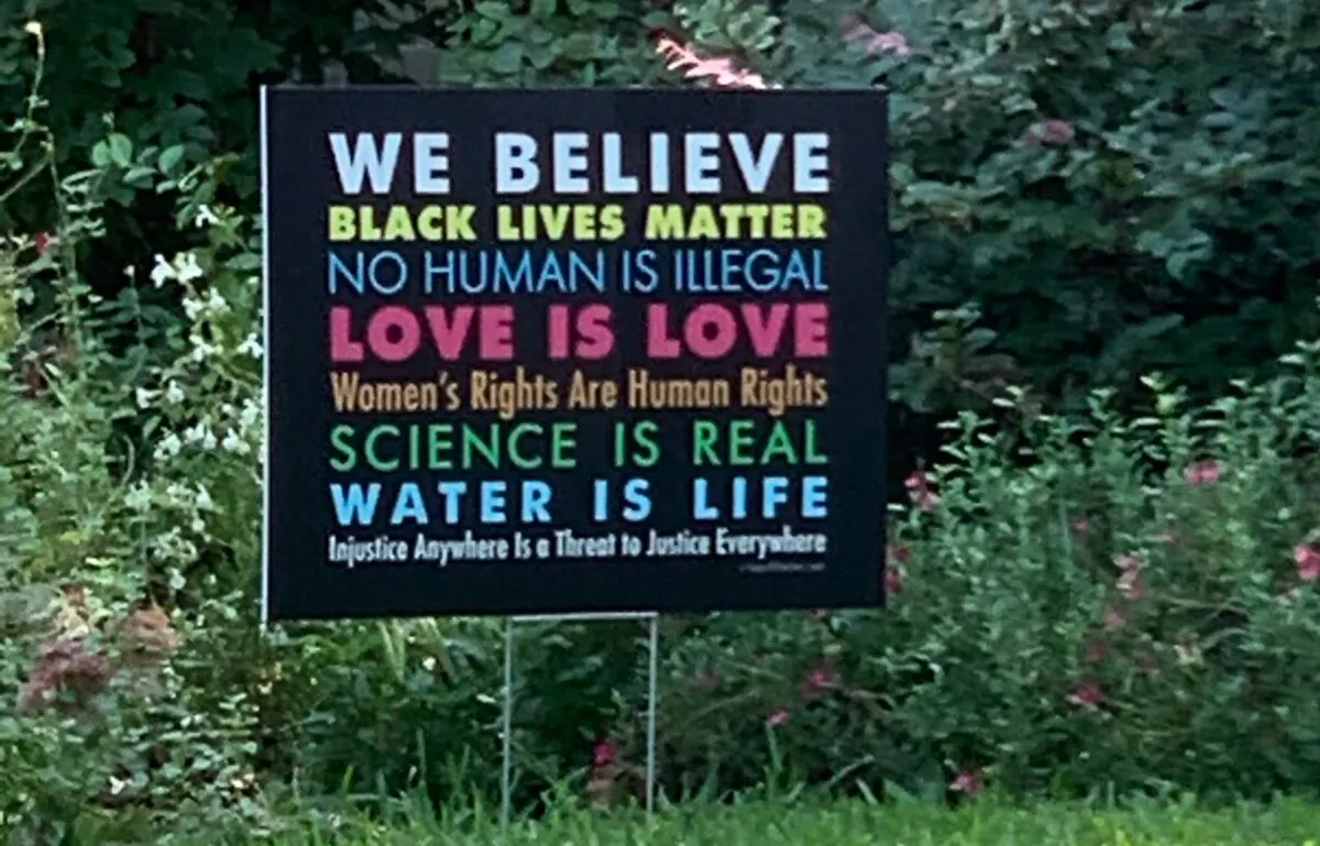 WILLS: The Worst Lawn Sign Virtue Signaling