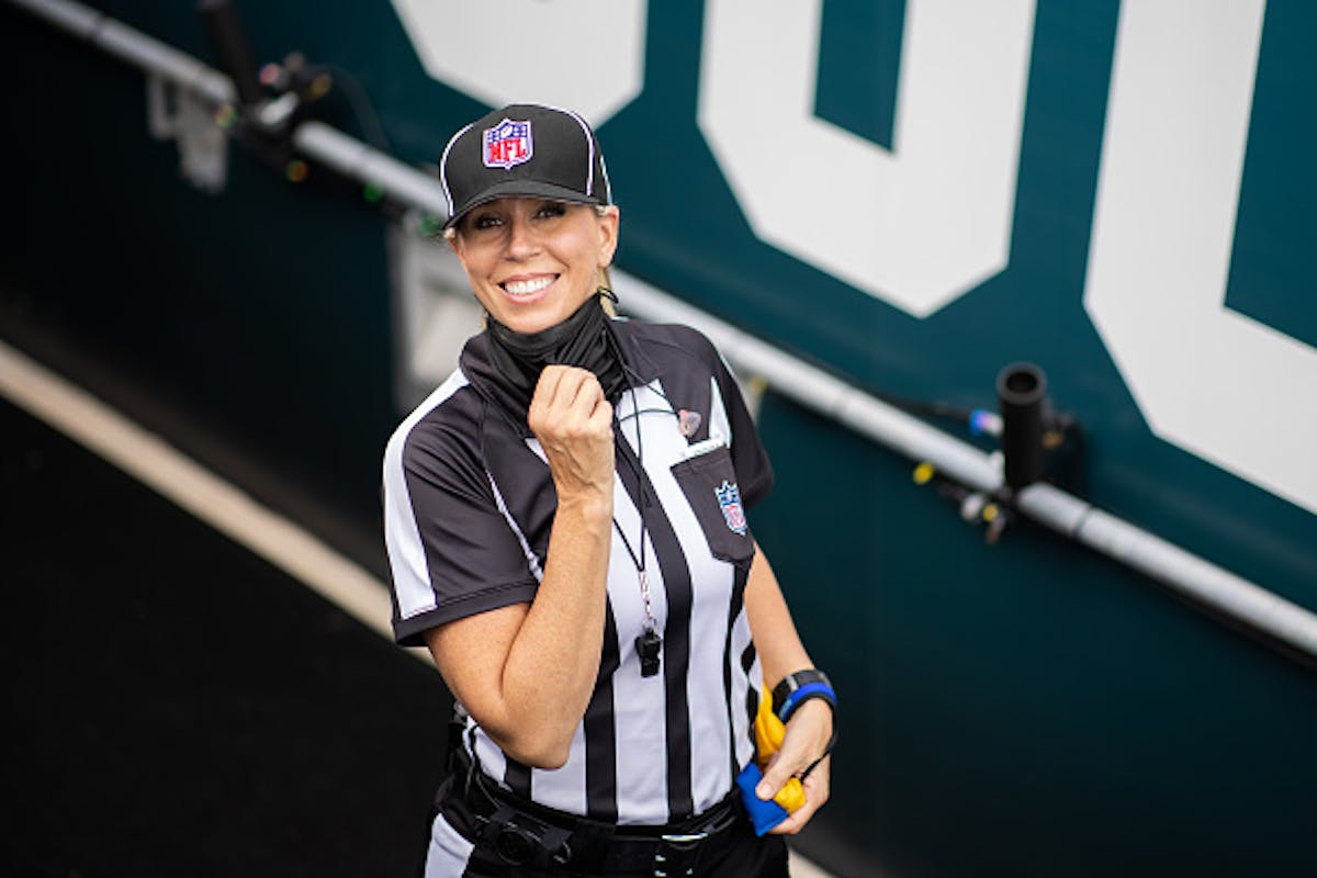 NFL Makes History With Sarah Thomas, The First Woman To Officiate A ...