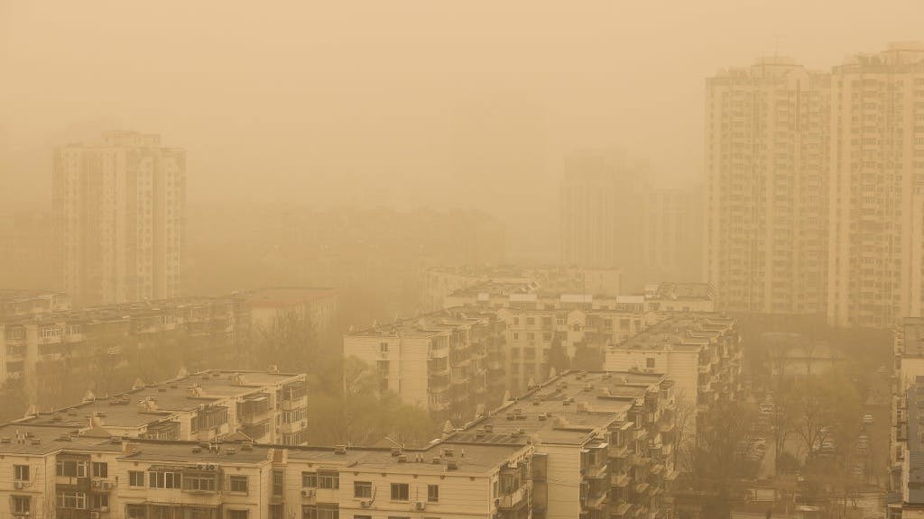 Beijing Sees Worst Sandstorm In A Decade