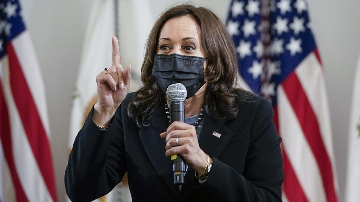 WATCH: Harris Laughs While Discussing Parents Struggling To Educate ...