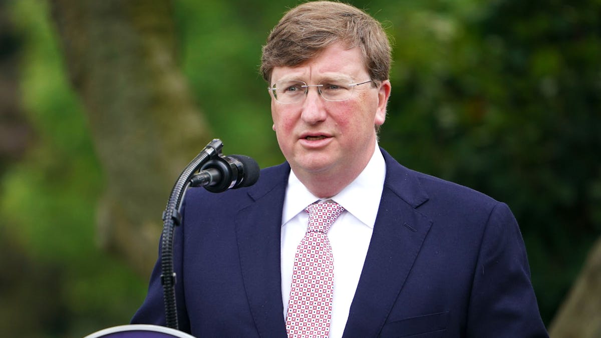 Tate Reeves Signs Bill To Ensure ‘Young Girls Are Not Forced To Compete ...