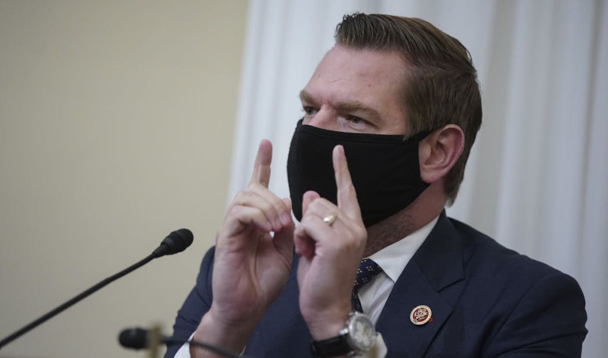 Eric Swalwell Blows Up At House Staffer Over Masking: ‘You Don’t Tell ...