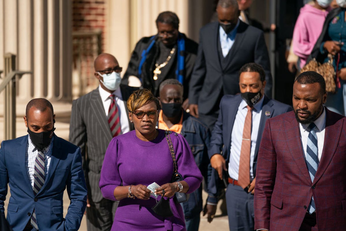 Jury Now Deliberating Murder Charges Against Three Men For Death Of ...