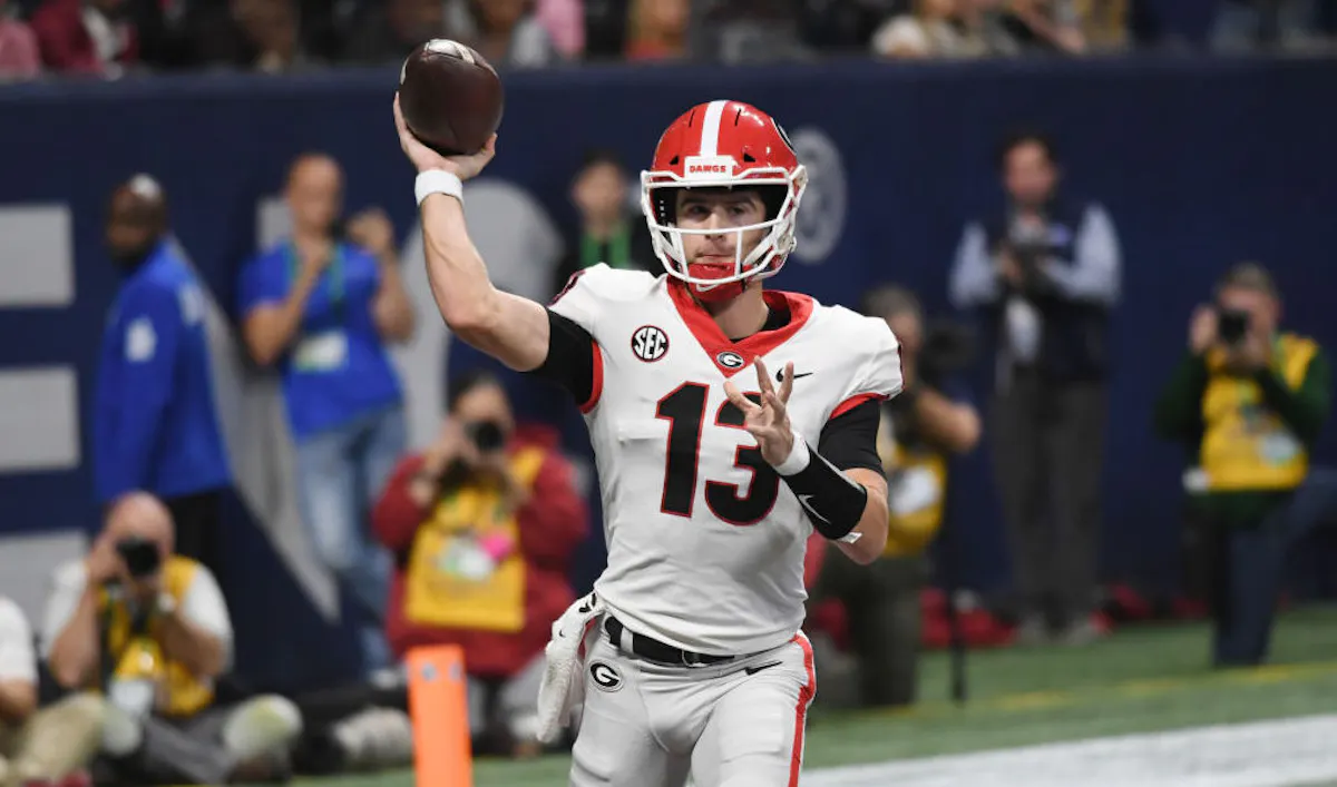 ‘He’s Made National Championship Plays’: Georgia Offensive Coordinator ...
