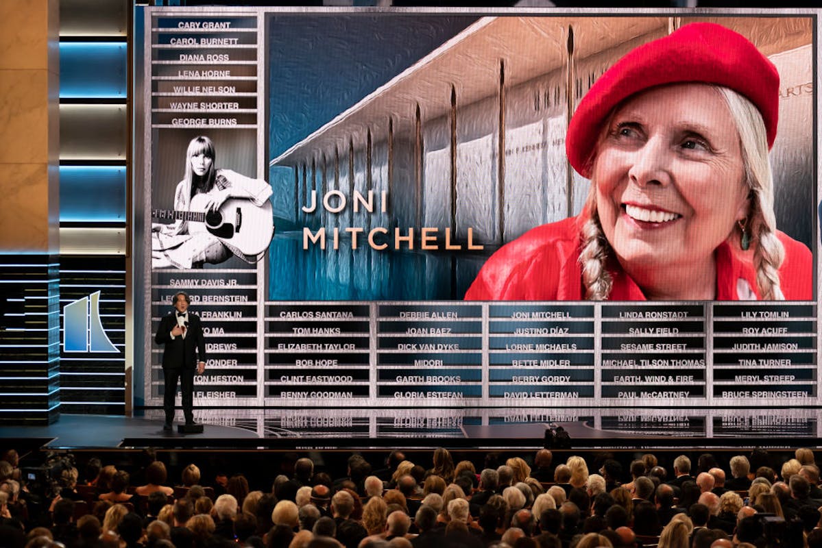 Joni Mitchell Other Aging Rockers Pull Music From Spotify In Support