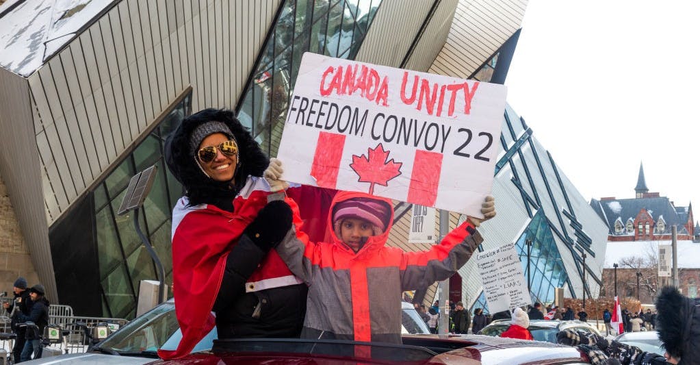 Freedom Convoy: Canada Trucker Protests Force Car Plant Shutdowns