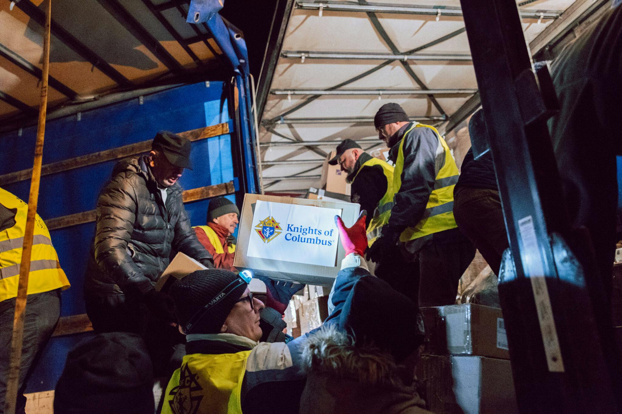 Knights Of Columbus Create ‘Mercy Huts’ On Ukrainian Border, Raise $4.5 ...