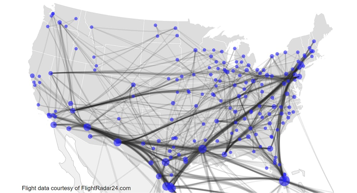 Aircraft Records Reveal Secret Migrant Flights Across U.S.