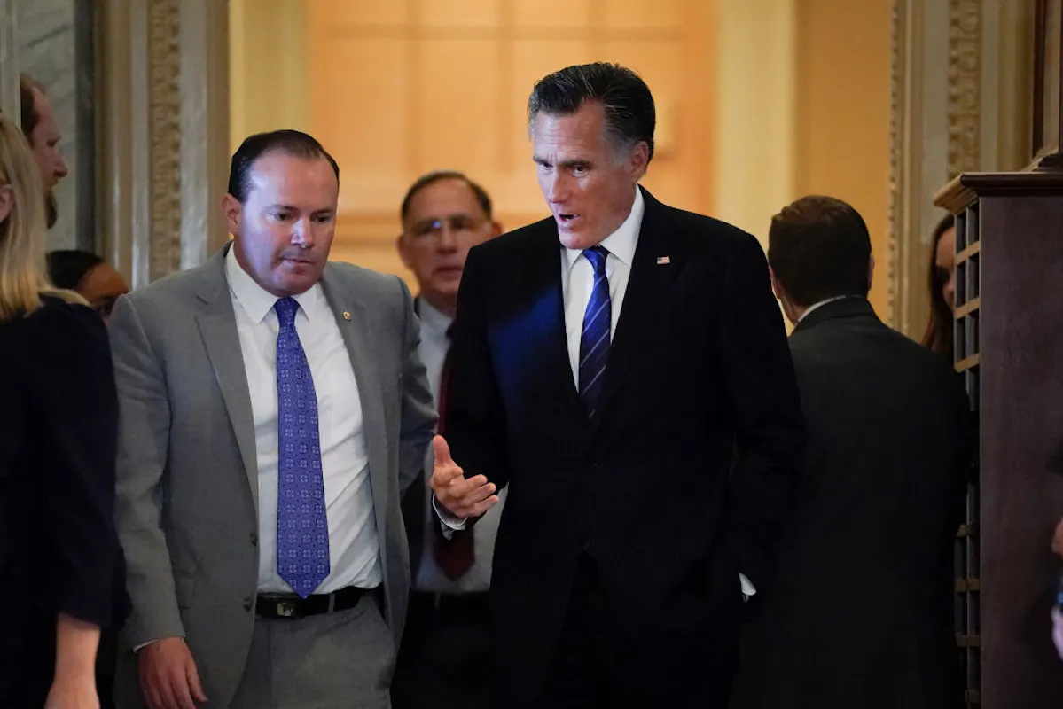 Romney Betrays Mike Lee, GOP Senate. GOP Senators Outraged.