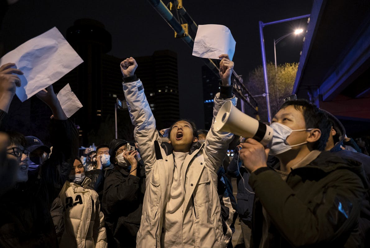How Protesters In China Are Cleverly Defying Their Communist Government