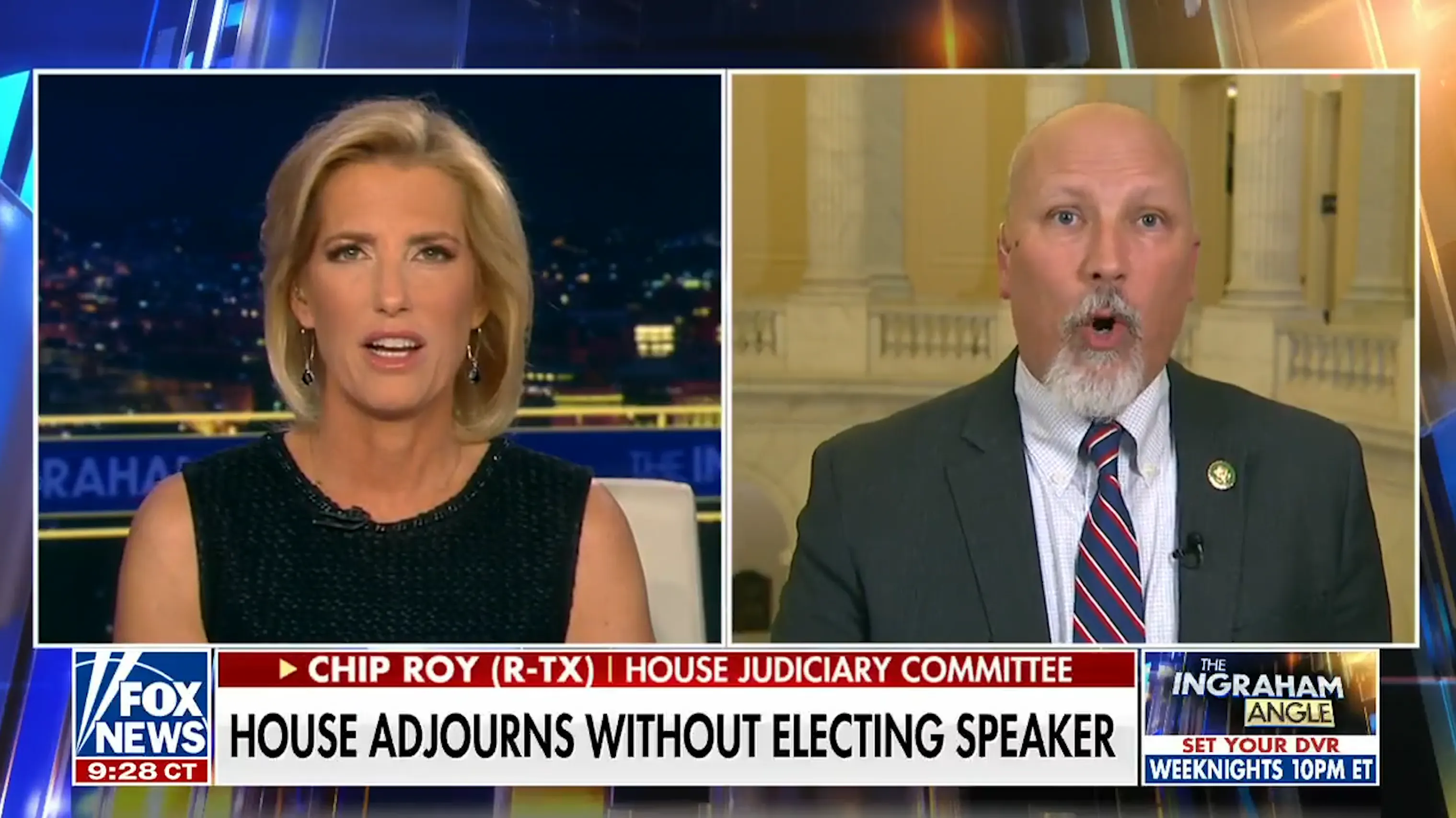 Ingraham Presses Chip Roy Over Opposition To McCarthy: ‘Would You ...