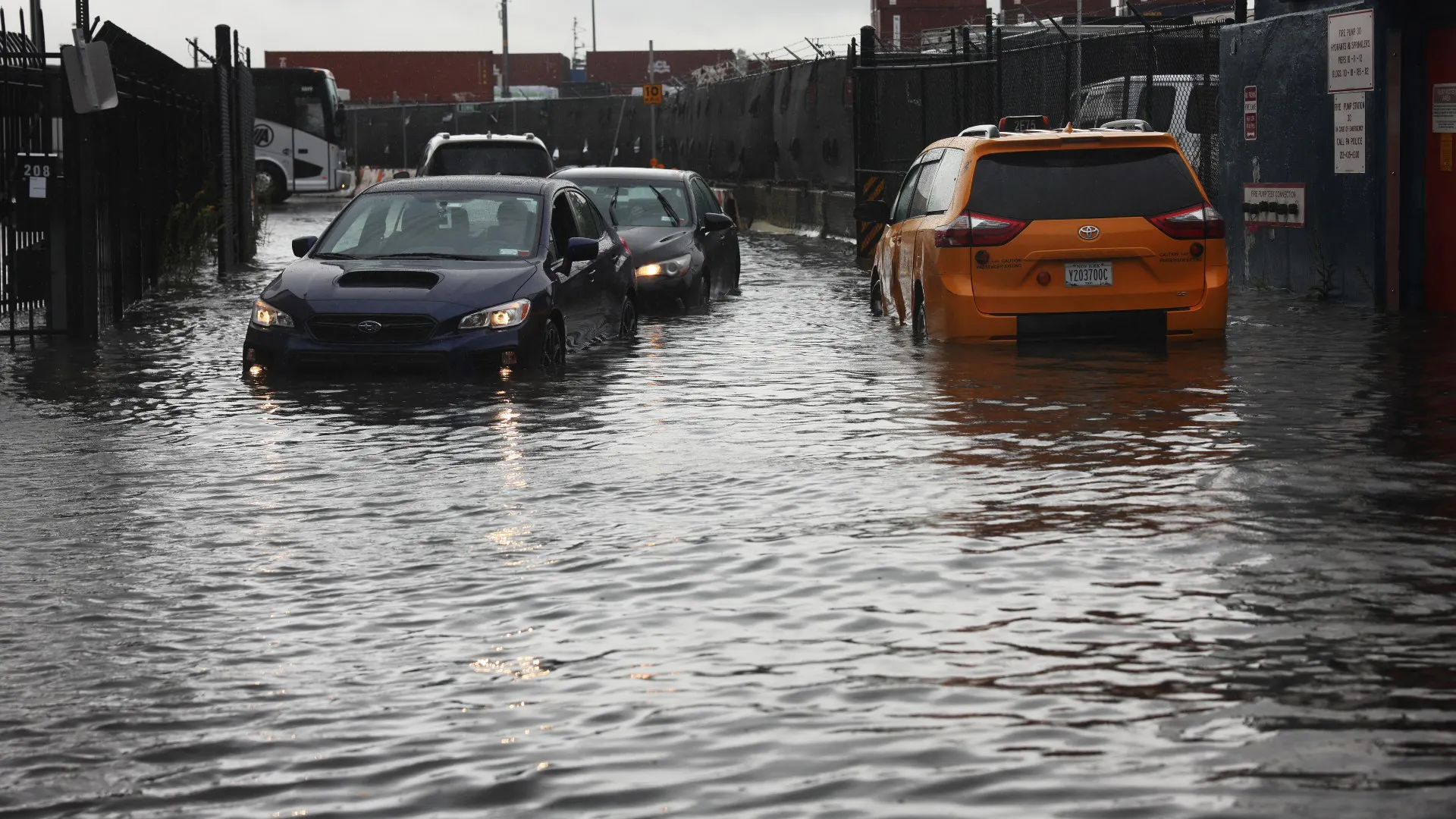 Wild Images Show NYC Streets Turned Into Rivers As Flash Floods Sweep ...