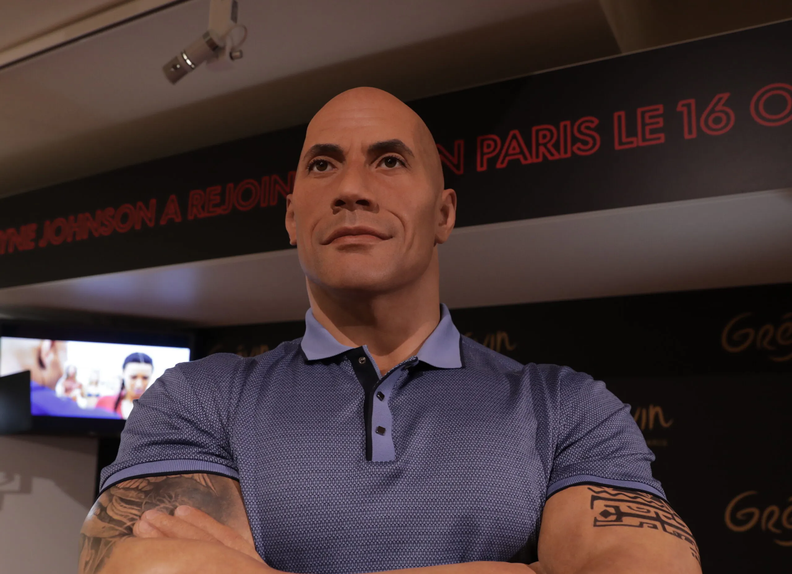 Paris Museum Already Updated Dwayne Johnson Wax Statue’s Complexion ...
