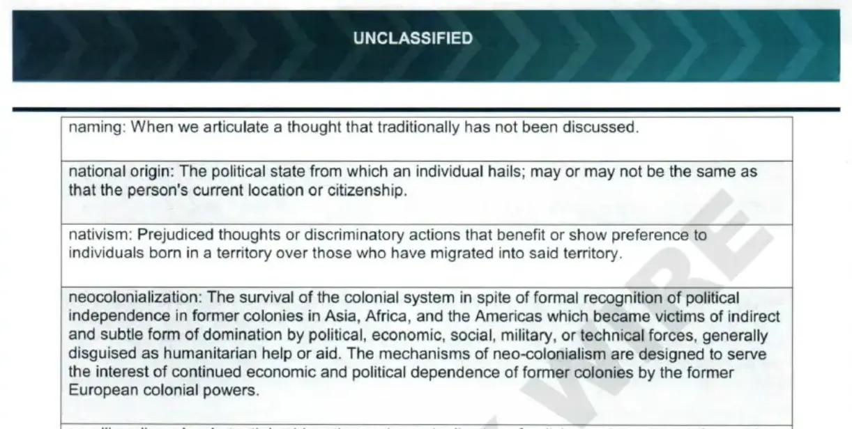 House Republicans Probe NSA For Answers On Woke Glossary Revealed By ...