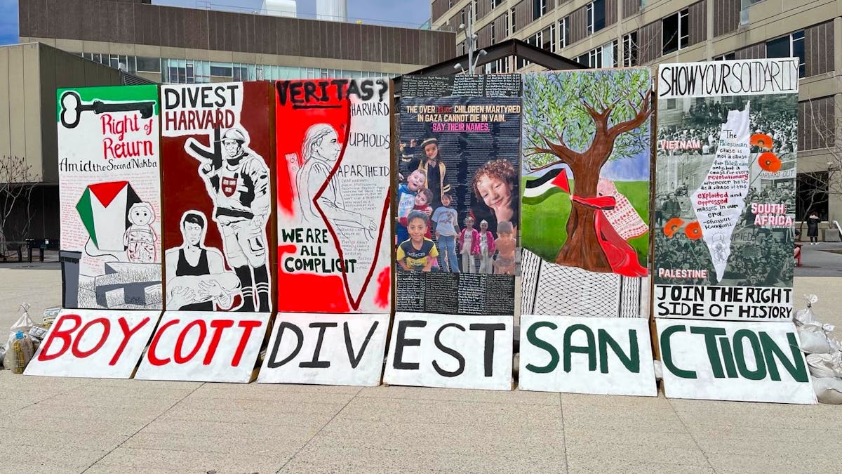 Harvard Hires 24/7 Security To Protect Anti-Israel ‘Apartheid Wall ...