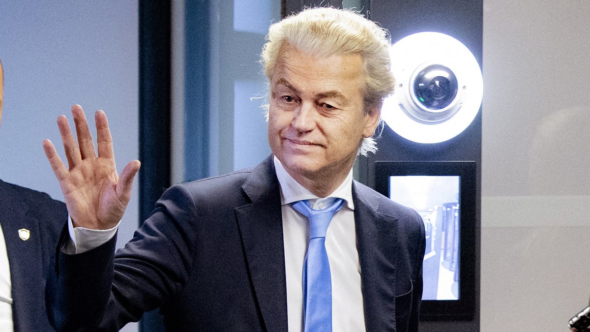 Hardline Dutch Political Leader Geert Wilders Gives Passionate Defense ...