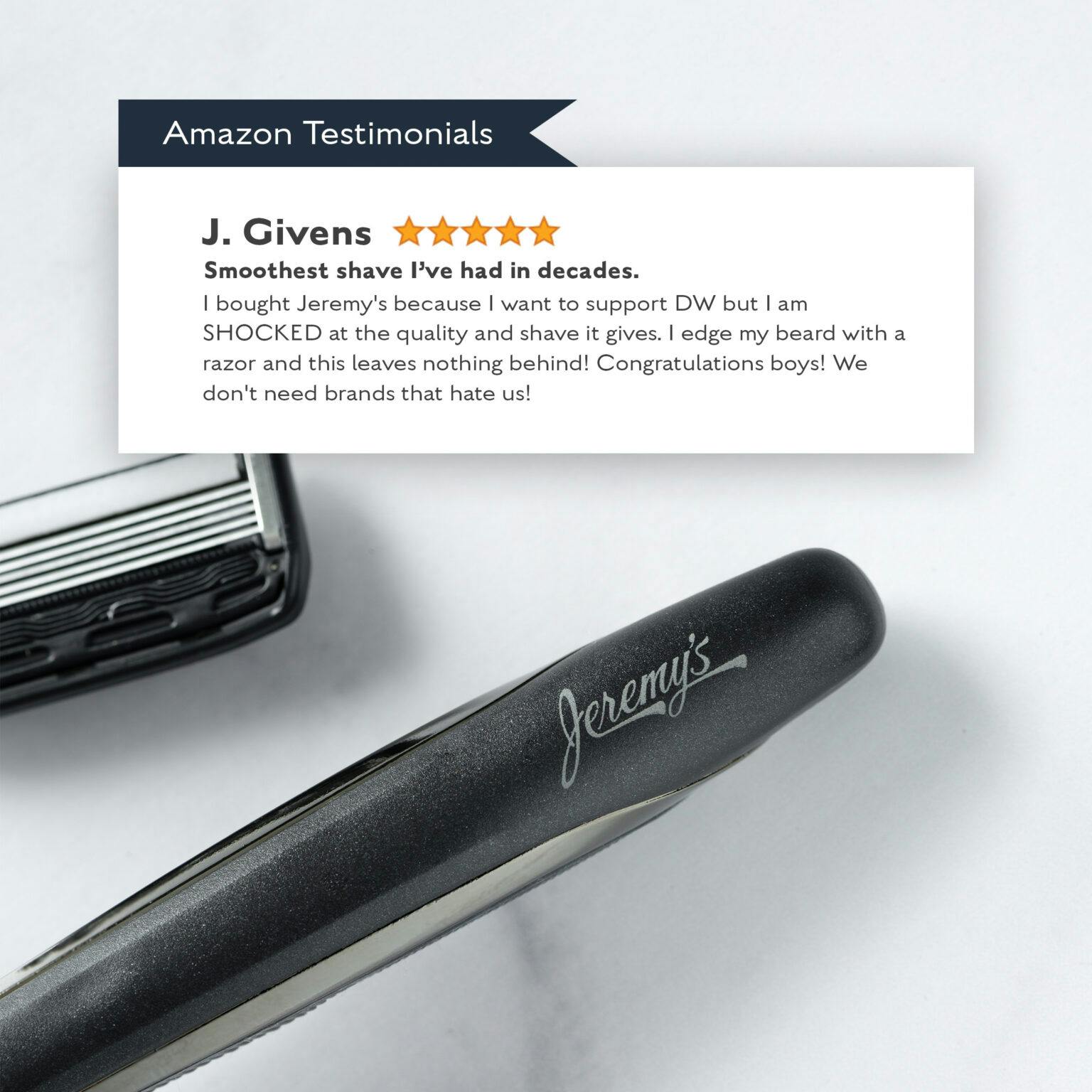 Jeremy’s Razors Is Now On Amazon Prime